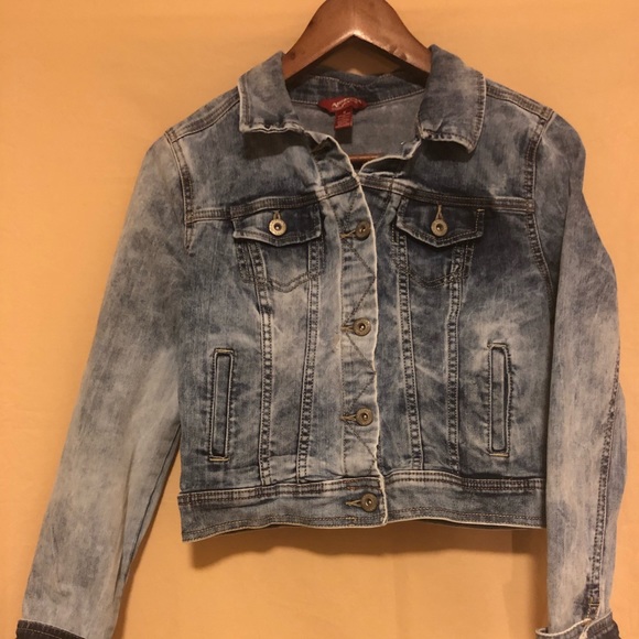 Arizona Jean Company | Jackets & Coats | Arizona Cropped Denim Jacket ...